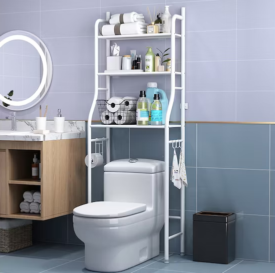 Mueble Organizador Sobre Water Metalico C/ Portarrollo → LG Amoblamientos