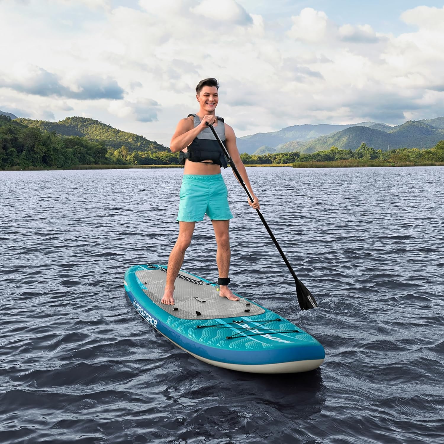 Tabla De Stand Up Paddle + Remo Kayak Hydro Force Bestway → LG ...